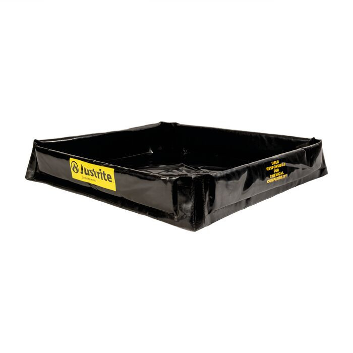3' x 3' x 6" Mini Berm Flex Tray | 28442 | Justrite