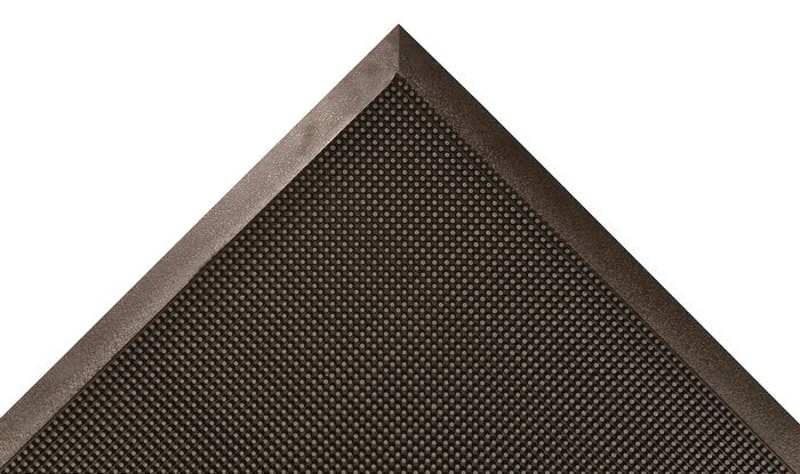 Scraper Outdoor Brush Mat | Rubber Brush™ | 345 | Justrite