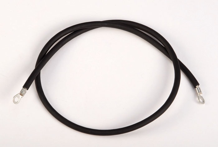 Antistatic Insulated Wire For Bonding/Grounding, With Dual 1/4-in ...
