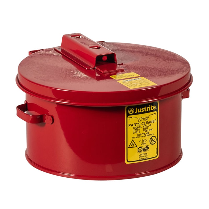 1 Gallon Dip Tank for Cleaning Parts | 27601 | Justrite