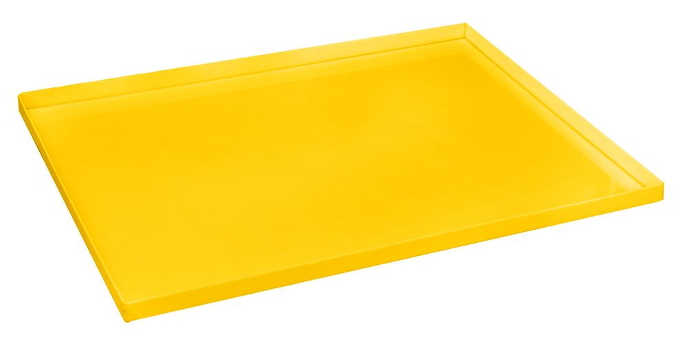 Yellow Poly Tray and Sump | For shelf 29945 | 29058 | Justrite