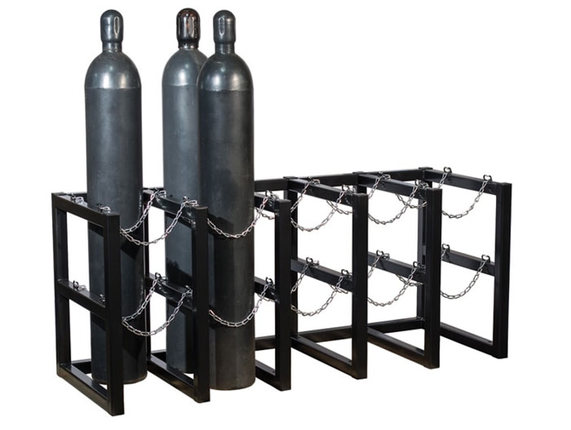 Compressed Cylinder Storage Racks GFL F90 Gas Storage For Gas