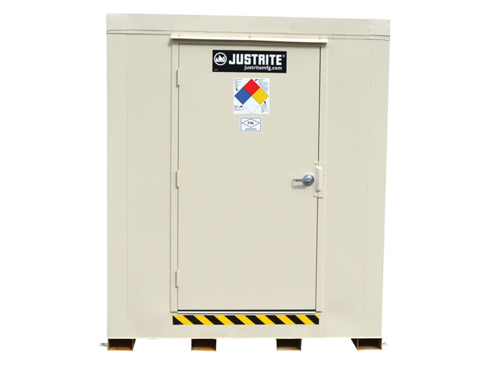 4-Hour Fire-Rated Outdoor Safety Locker | 2-Drum | 913020 | Justrite