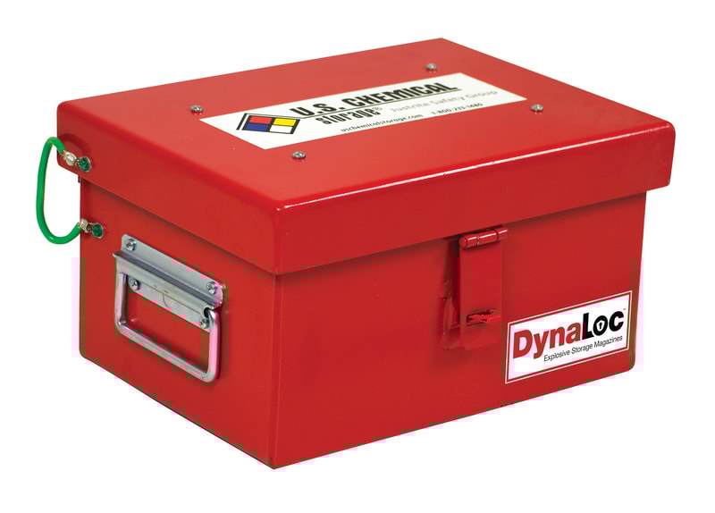 Dynaloc Explosive Storage Magazine | Day Box | Red | EL510 | Justrite